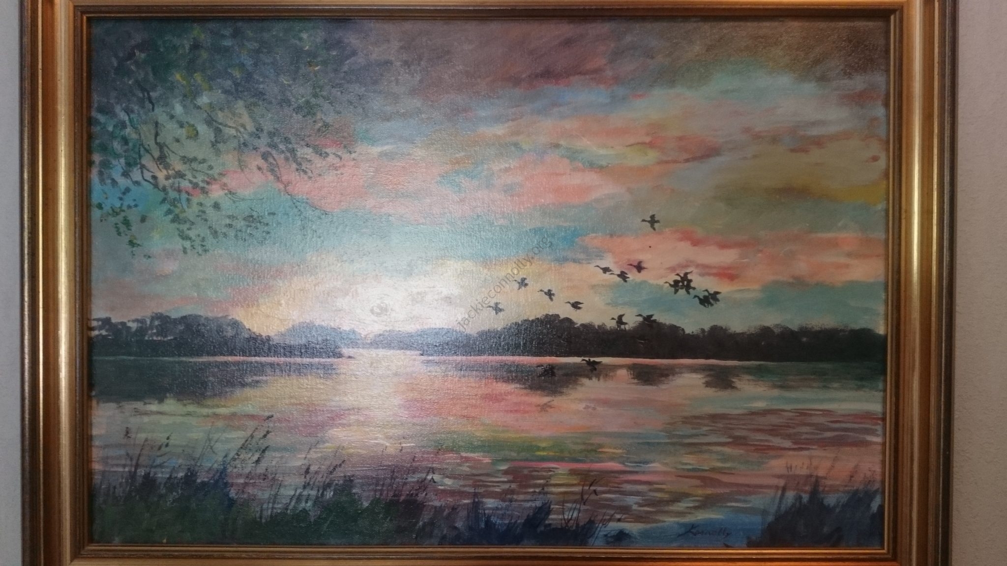Birds flying at Lough Neagh. – Jackie Connolly – The Artist