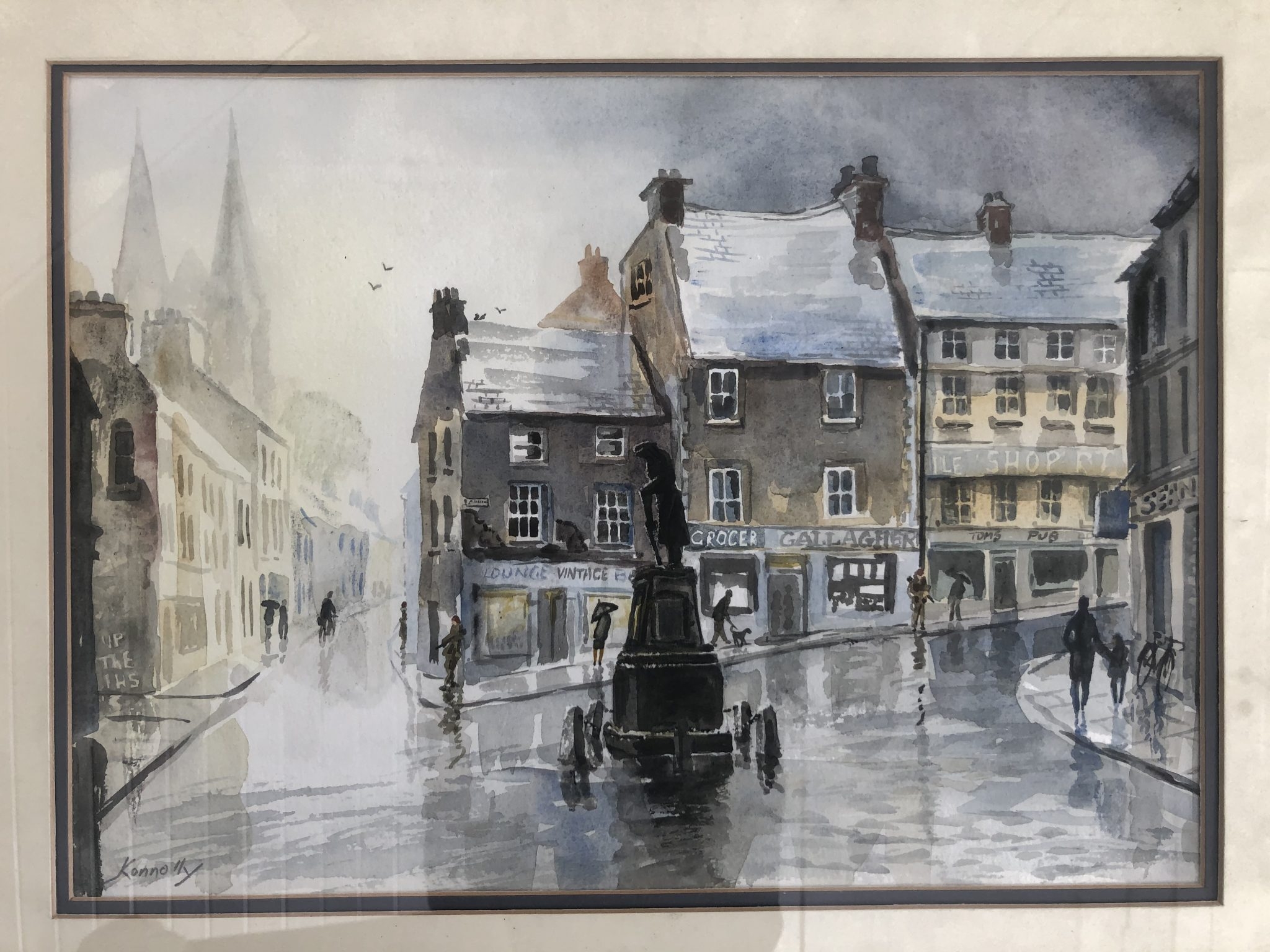 An Irish Street – Jackie Connolly – The Artist